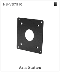 NBROS JAPAN -モニターアーム用補強プレート-